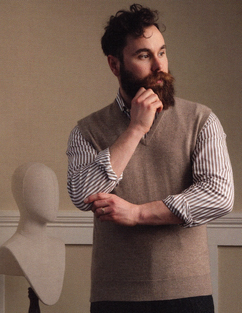 Lockie Oxton cashmere slipover